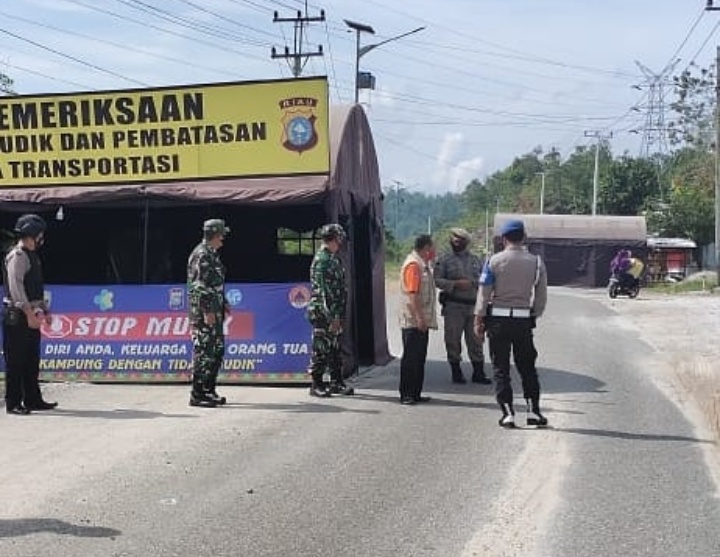 Pos Penyekatan di Perbatasan Riau Aktif Besok, Ini Pengecualiannya ...